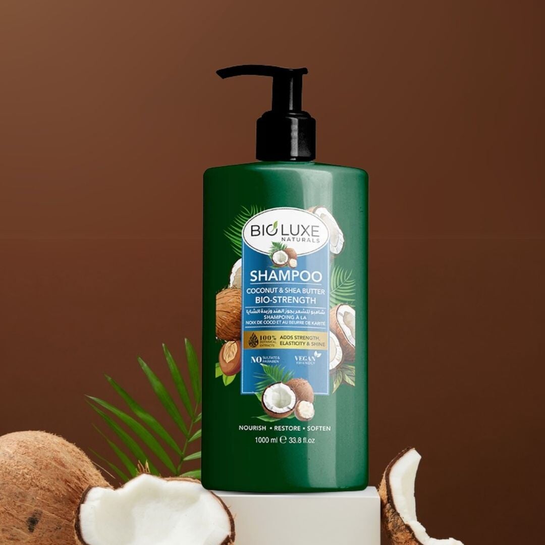 Nourishing – Coconut & Shea Butter Shampoo – Bioluxe