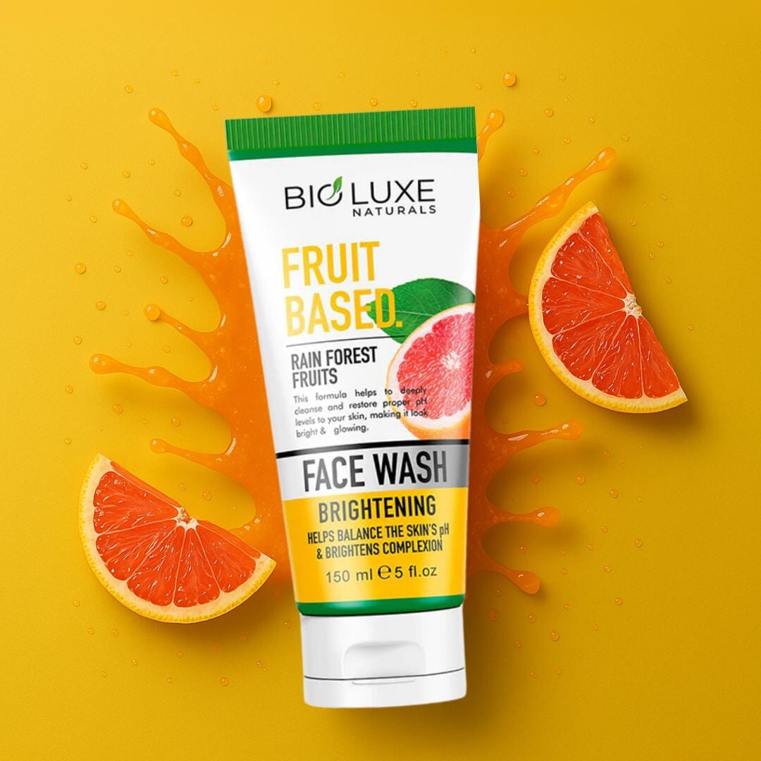 FRUIT-BASED FACE WASH 150ml – Bioluxe
