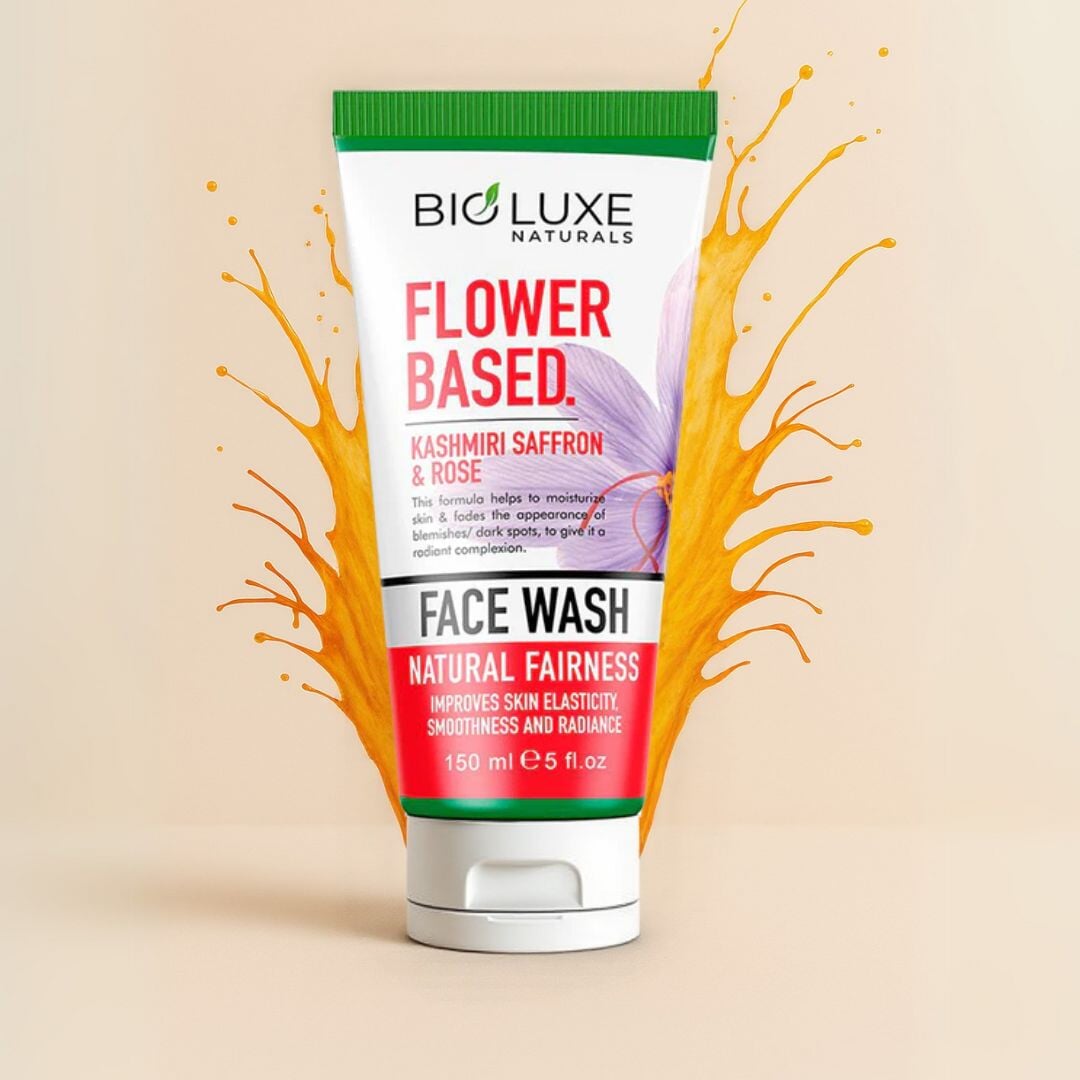 FLOWER BASED FACE WASH 150ml – Bioluxe