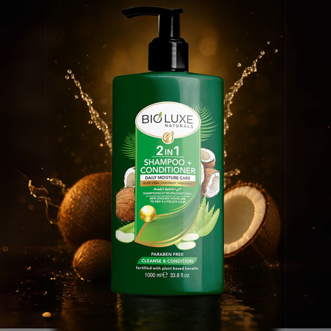 2 IN 1 SHAMPOO & CONDITIONER DAILY MOISTURE CARE – Bioluxe